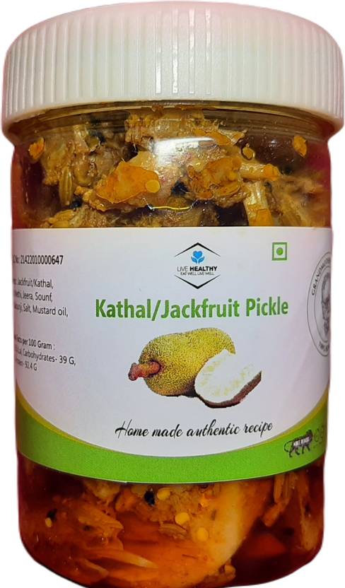 Live Healthy Homemade Kathal/Jackfruit Pickle/Achar 200 Grams Jackfruit Pickle Price in India ...
