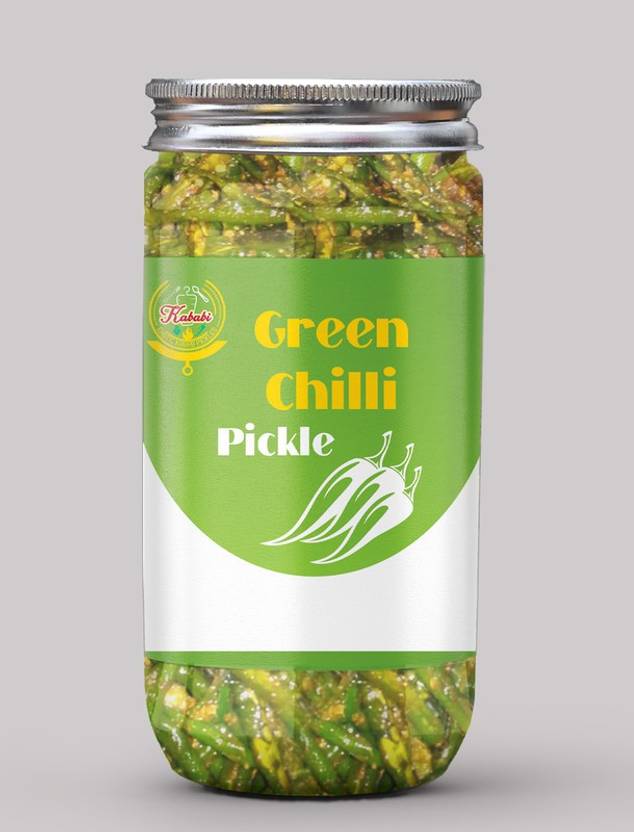 kababi Green Chilli Pickle Fresh Green Chilli/Harimirch Ka Aachar(400G ...