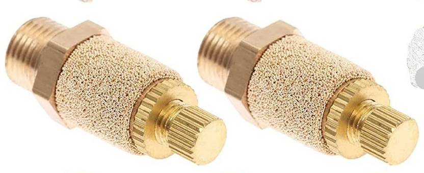 DLEIN 1/8'Thread Pneumatic Silencer Muffler Air Flow Controller ...