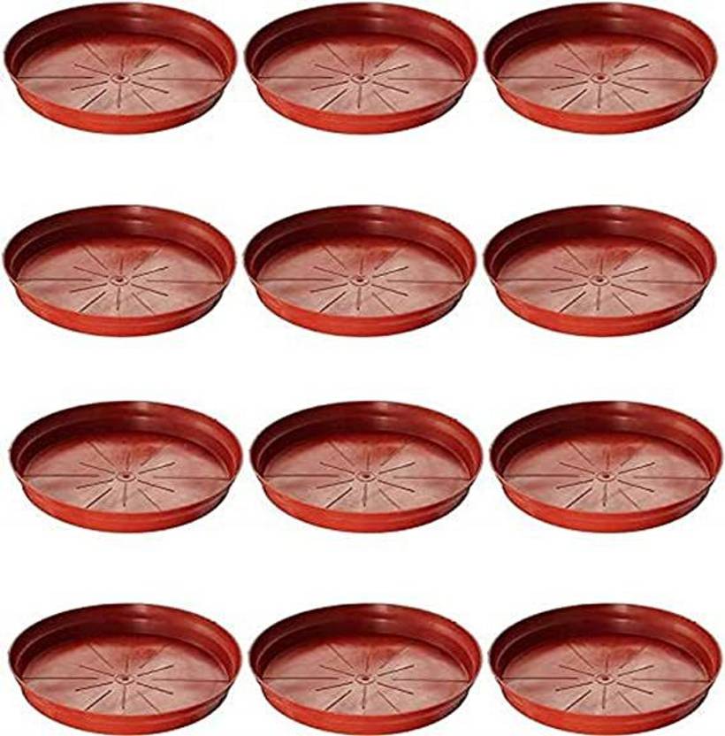 vicvot Flower Pot Plant Saucer Base Plate Planter Tray 8 inch ...