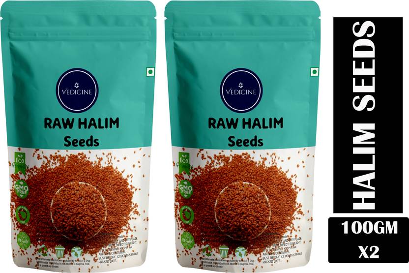 VEDICINE Halim Seeds, Garden Crees Seeds, Haleem(100gm x2) Seed Price ...