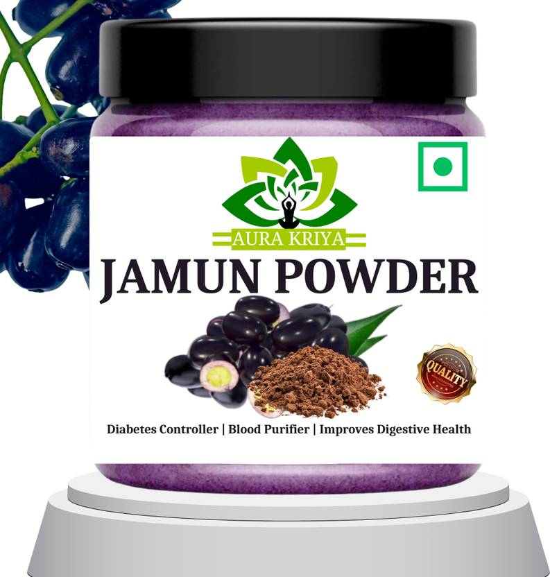Aura Kriya Jamun Powder for Diabetes | Jamun Powder - Manage Your Blood ...