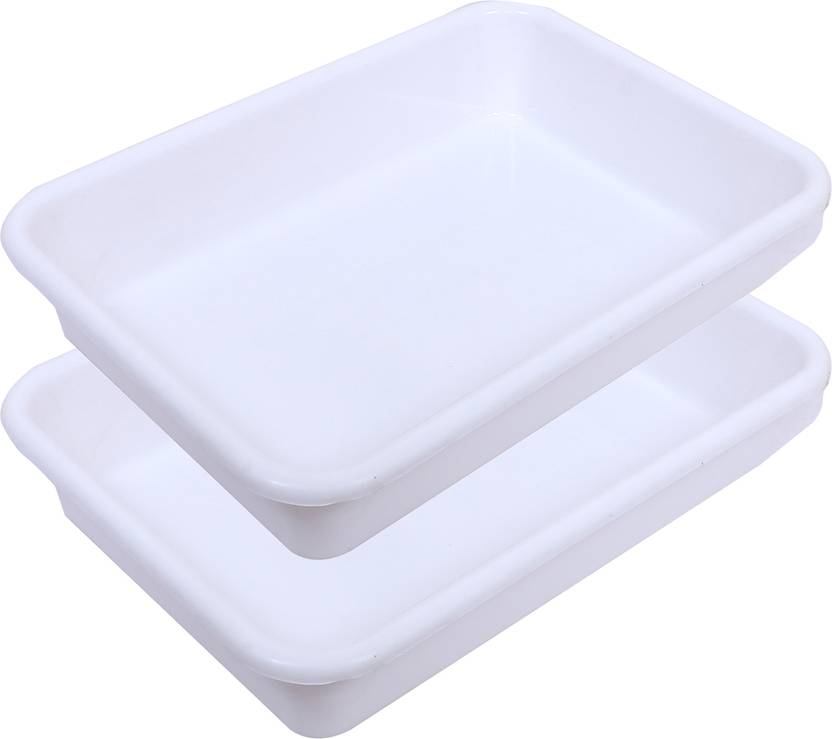 KUBER INDUSTRIES Versatile Plastic Storage Tray for Kitchen|office|Exel ...