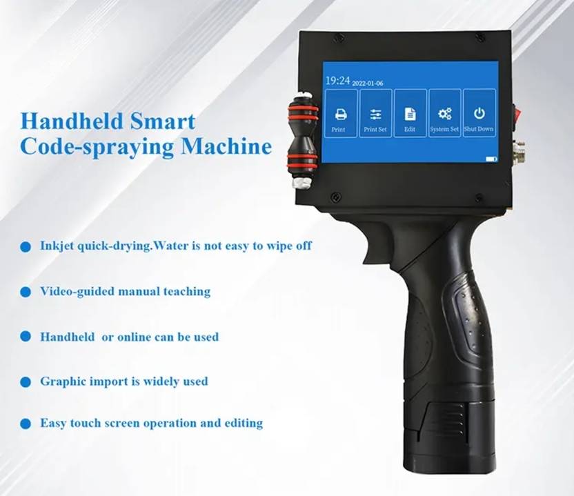 MB handled TIJ printer MB-TIJ (handled thermal inkjet printer) Handheld Batch Coding Machine ...