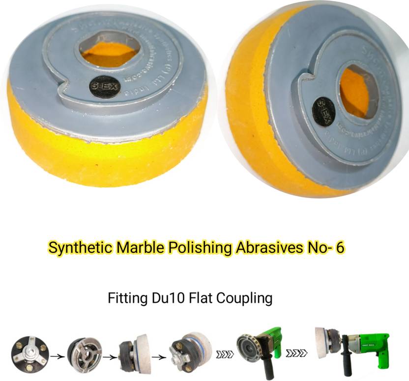 surie polex Shanti Round (No_6) 5-EX Synthetic Abrasives for marble ...
