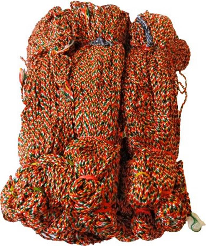 Hookcart Pooja Panchrangi Dhaga, Mouli, Shudh Dhaga - 10 Meter (Pack of ...