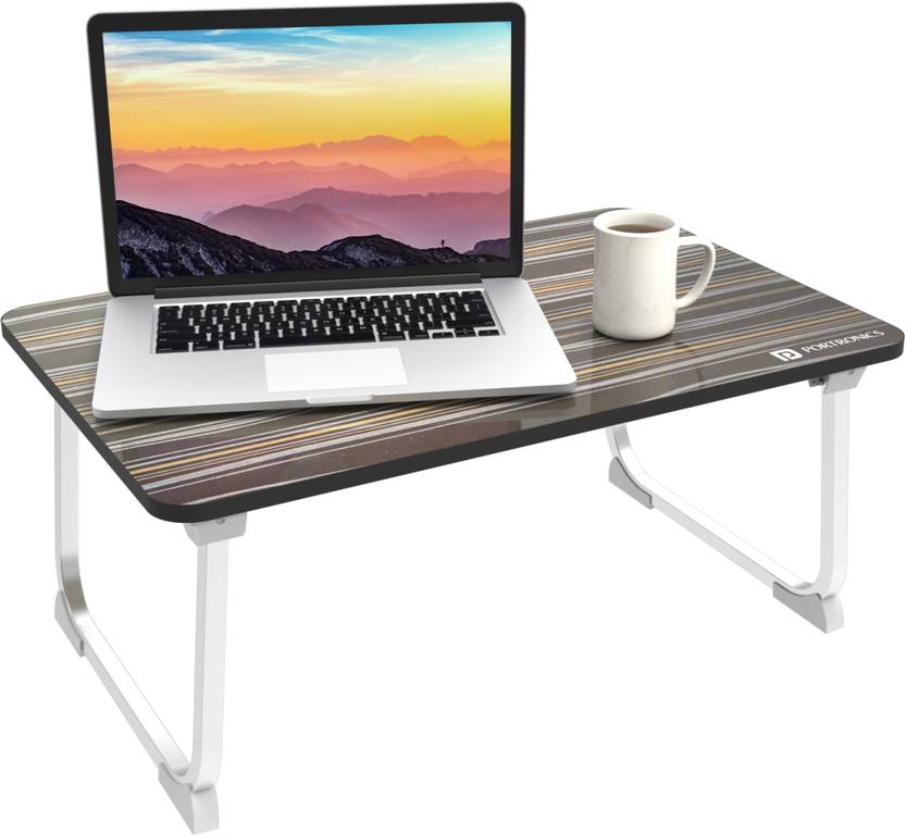 Portronics My Buddy J Wood Portable Laptop Table Price in India - Buy ...