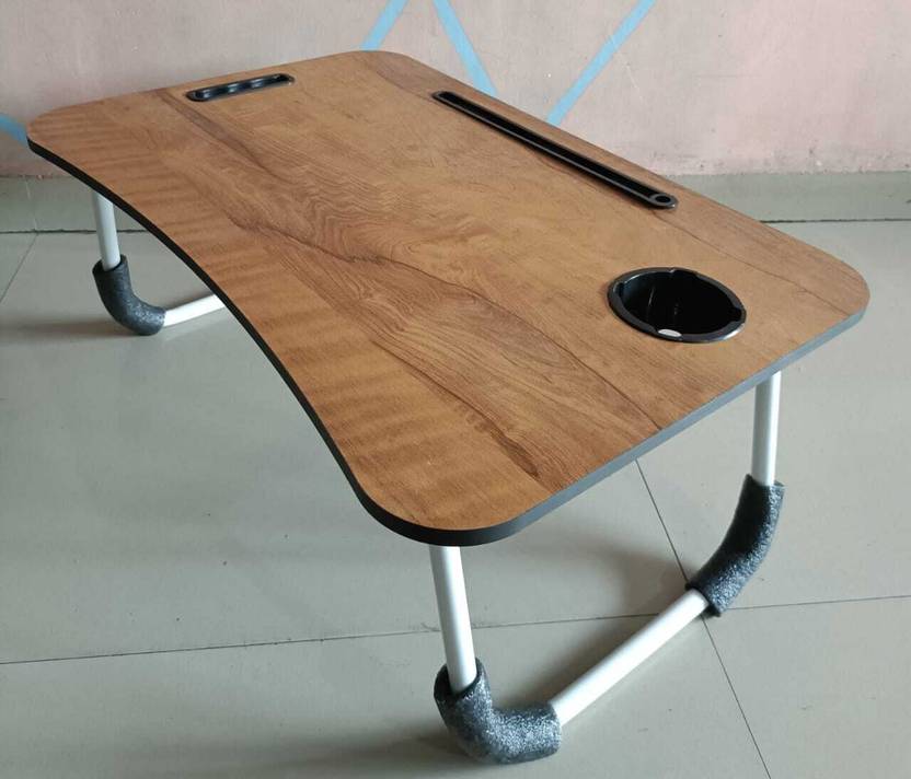 FGHJ Wood Portable Laptop Table Price in India - Buy FGHJ Wood Portable ...
