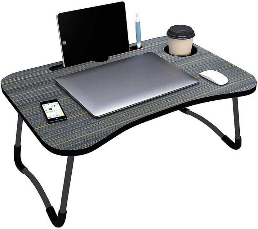 NAVRANGI Wood Portable Laptop Table Price in India - Buy NAVRANGI Wood ...