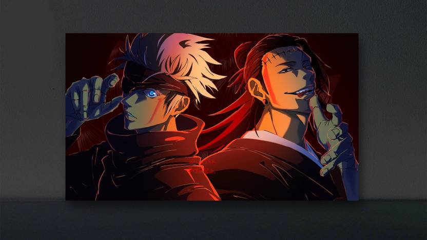 JUJUTSU KAISEN I GOJO SATURO & SUGURU GETO I 300GSM I A3 POSTER 3D ...