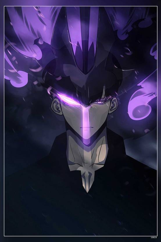 Sung Jin-Woo (Solo Leveling) Anime Matte Finish Poster Paper Print ...