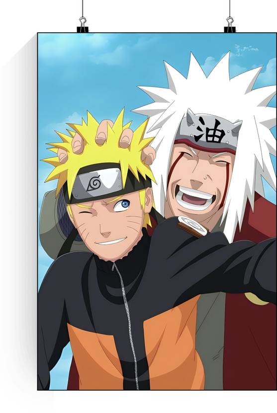 Naruto Jiraiya Poster | Naruto Jiraiya Naruto Uzumaki Anime Poster ...