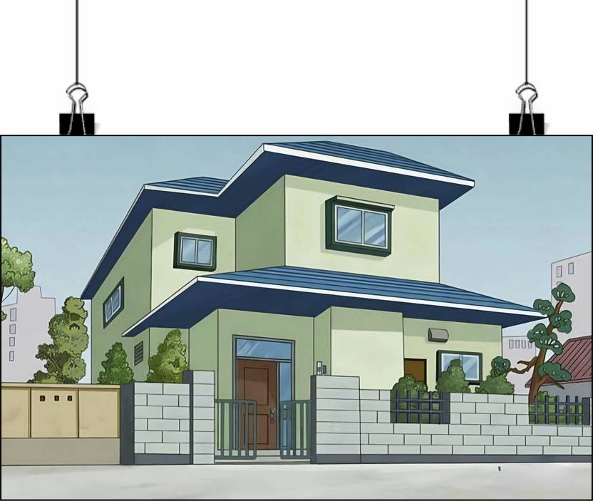 Ninja Hattori House Poster | Ninja Hattori House And kenichi's House ...