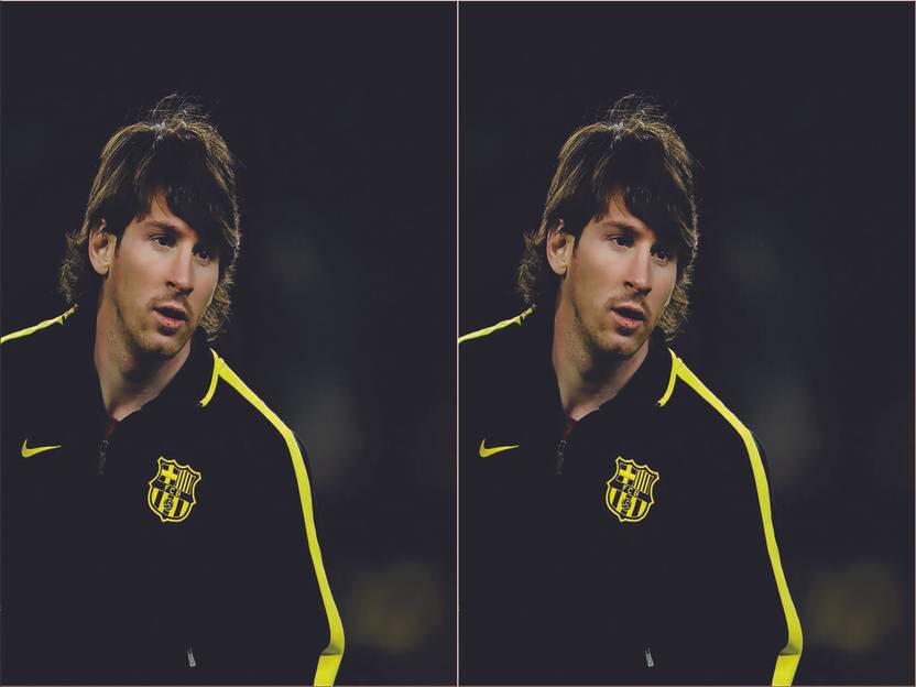 Lionel Messi Poster For Room & Office (Pack Of 2) Photographic Paper ...