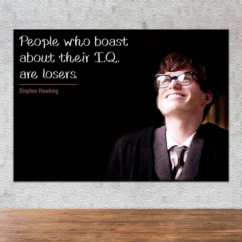 Poster Stephen Hawking Movitation Quote sl-4964 (Wall Poster, 13x19 ...