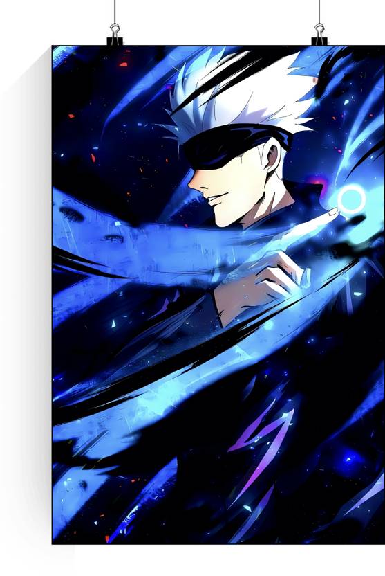Satoru Gojo Poster | Jujutsu Kaisen Satoru Gojo Poster | Gojo Anime ...