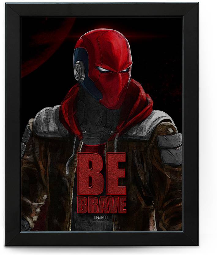 Deadpool (Superhero) Motivational and Inspirational Quote Poster with ...