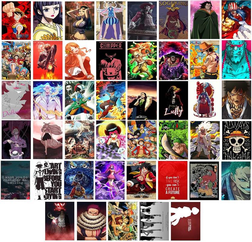 One piece wanted posters set - One piece merch - one piece bounty ...