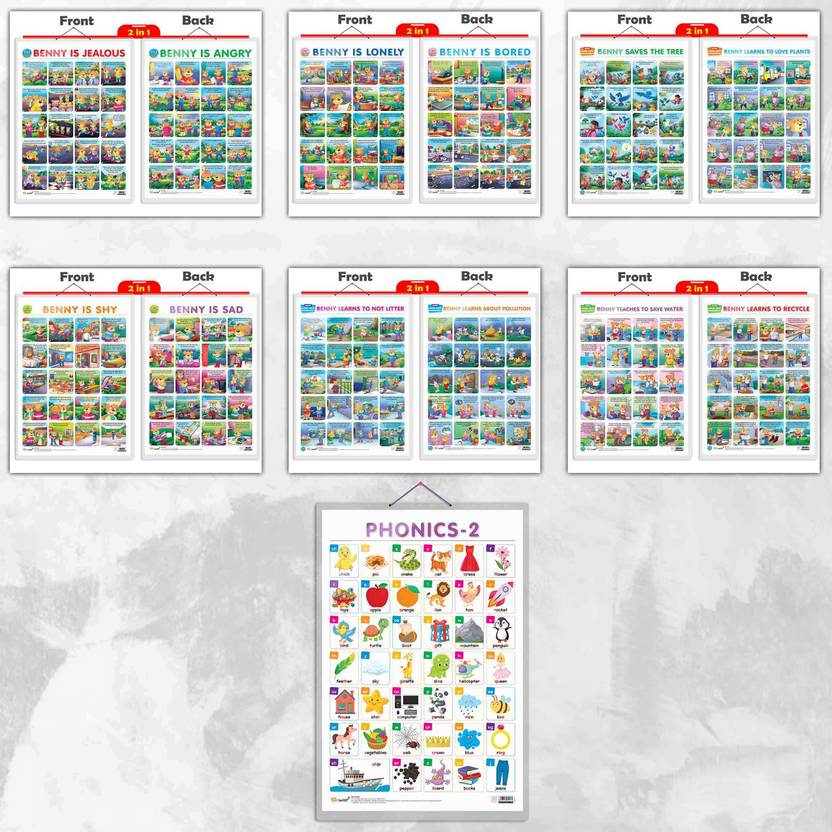 2 IN 1 STORY CHART BENNY IS ANGRY AND BENNY IS JEALOUS, 2 IN 1 STORY ...