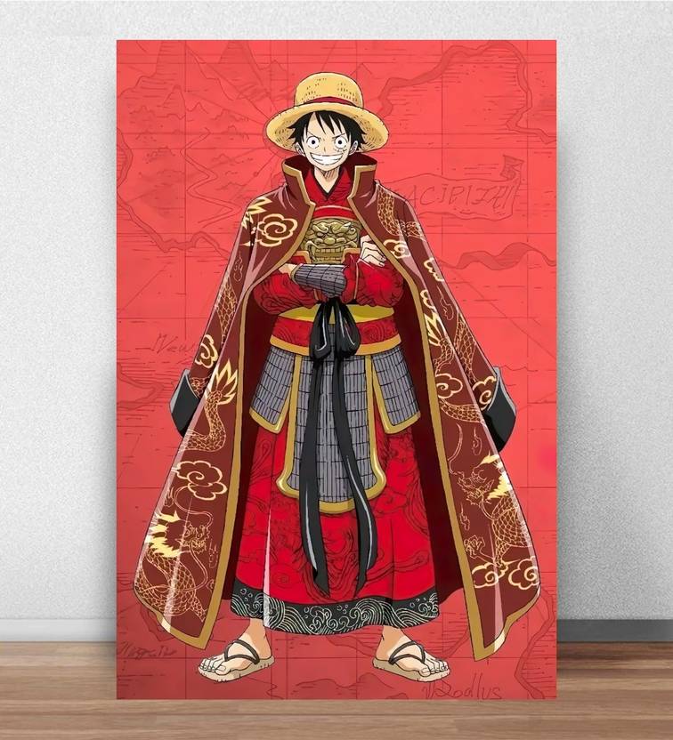 Monkey D luffy Poster For Room & Office,Anime wall Poster Paper Print ...