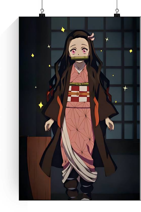 Nezuko Poster | Demon Slayer Nezuko Kamado Poster | Nezuko Anime ...