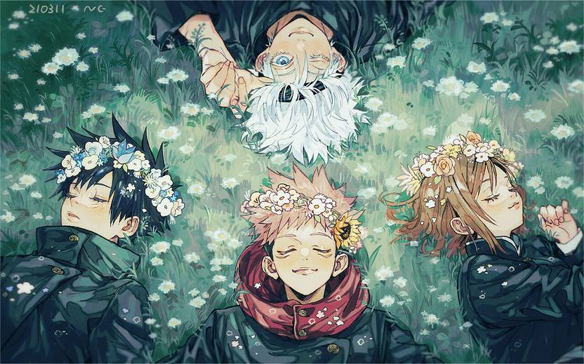 Jujutsu Kaisen Mappa Gojou Satoru Kugisaki Nobara Itadori Yuuj Matte ...