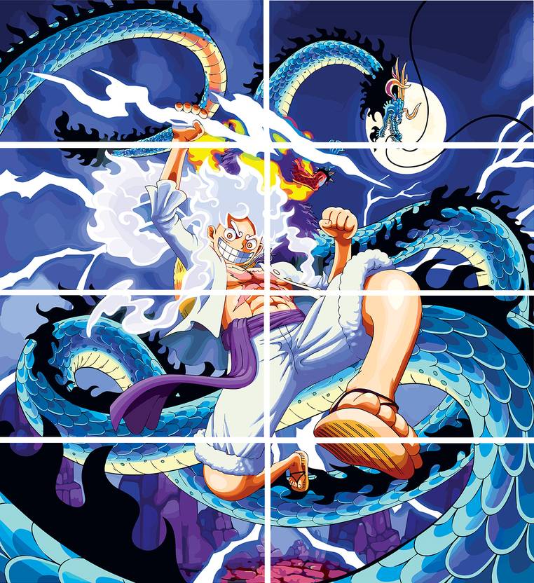 Luffy Poster - One Piece Poster - One Piece Anime Manga Panels For Wall ...