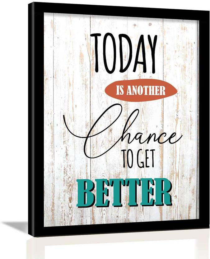 Motivational Quotes Frame for Office Wall School Study Room ...