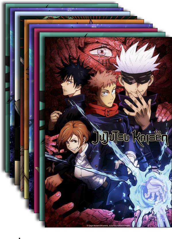 Jujutsu Kaisen Premium Wall Poster Official Jujutsu Kaisen Gojo Satoru Anime Poster Jjk