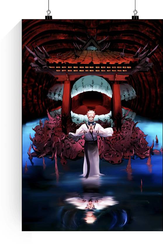 Sukuna Domain Expansion Poster | Jujutsu Kaisen Sukuna Poster | Domain ...