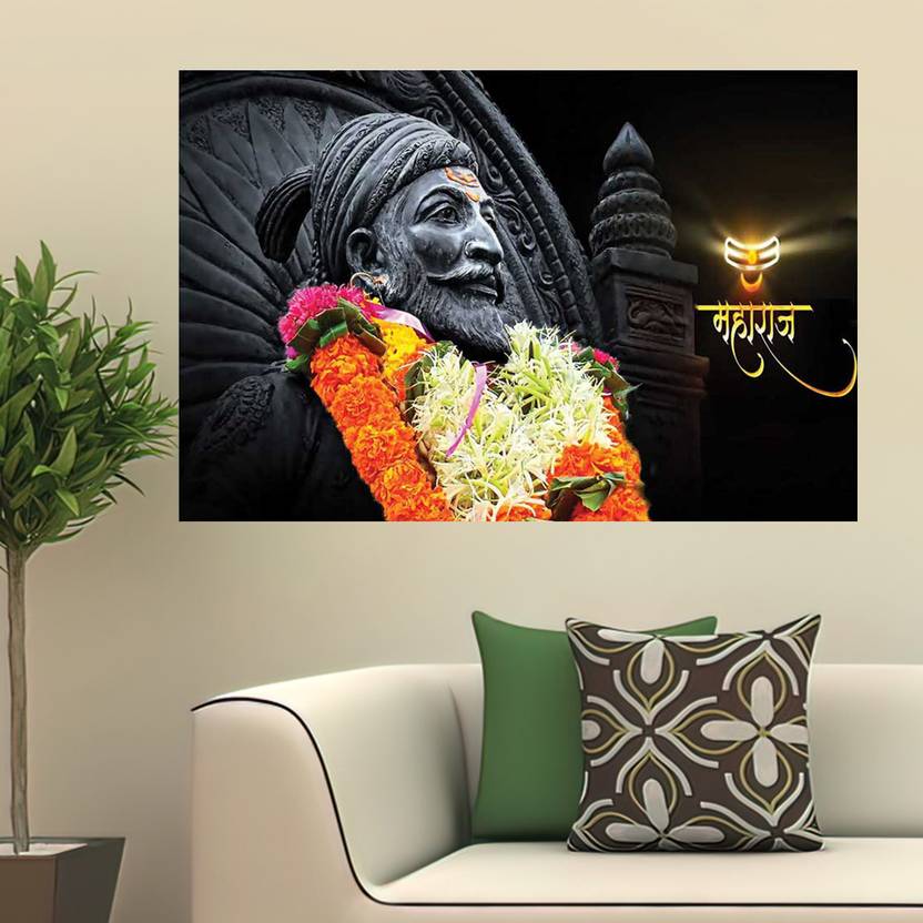 Chattrapati Shivaji Maharaj vinyl sticker poster Fine Art Print ...