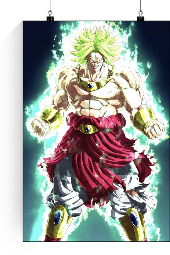 Broly Poster | Dragon Ball Broly The Legendary Super Saiyan Poster ...