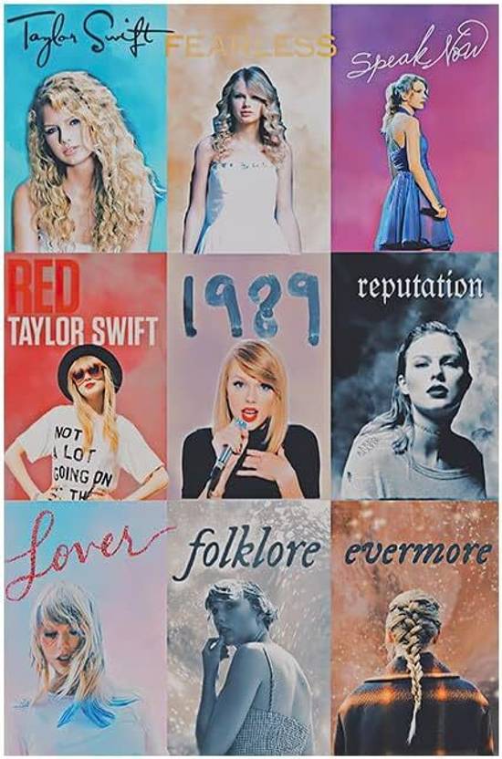 Taylor Swift Poster for Home Office and Student Room Wall Decor | 12x18 ...