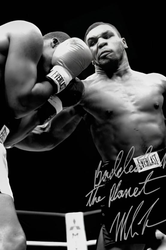 Mike Tyson Poster for Room Wall Decoration, Size - 12 X 18 inches || EB ...