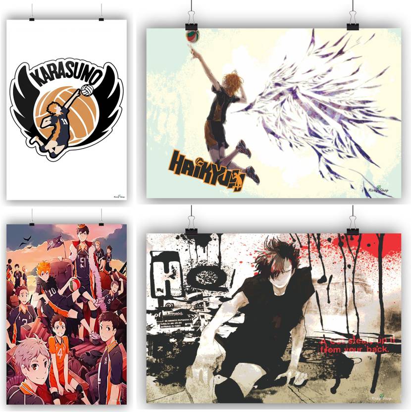 Haikyuu Combo Poster 111 Fine Art Print - Animation & Cartoons posters ...