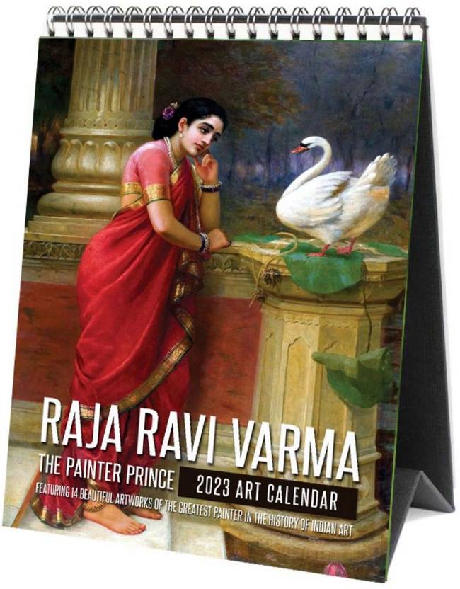2023 Desk Calendar - Raja Ravi Varma Paper Print - Art & Paintings posters in India - Buy art ...