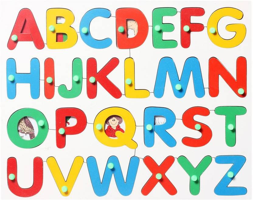 Abcd Alphabet Chart Poster Multicolor Photo Paper Print Poster Photographic Paper Educational