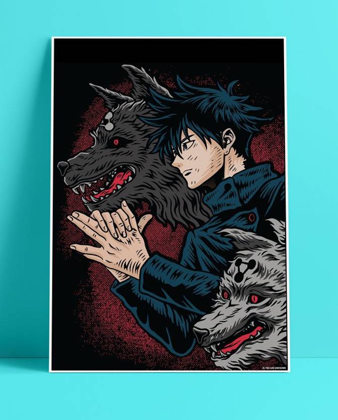 YAA - Jujutsu Kaisen : Megumi Fushiguro New Premium Design Anime Series ...