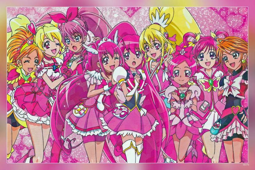 Precure Pretty Cure Anime Series Hd Matte Finish Poster Paper Print ...