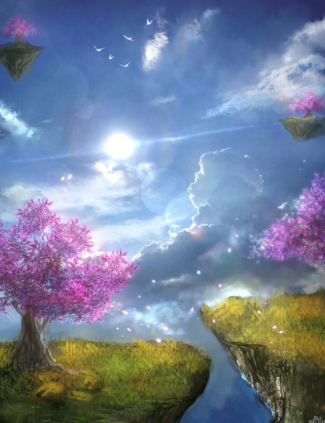 Anime Scenery Beautiful Nature Dreamworld Anime Aesthetic Anime Scenes ...