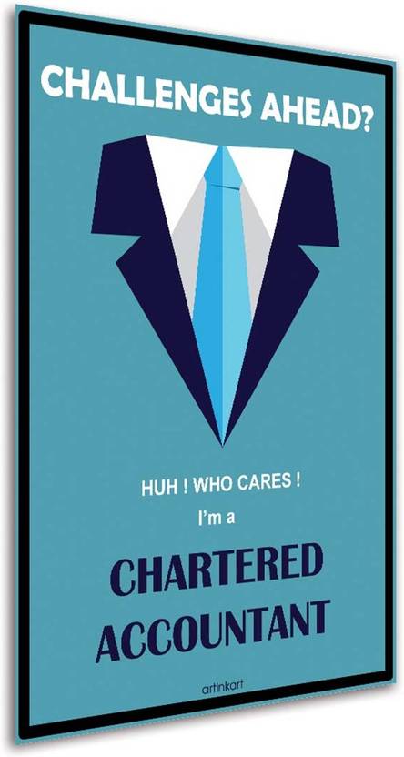 Poster for Room and Office-Motivational Poster for Office-I'M a CA ...