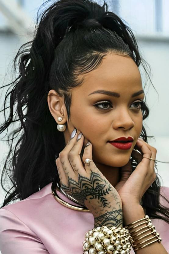 Rihanna Poster for Room Wall Decoration, Size - 12 X 18 inches || EB ...