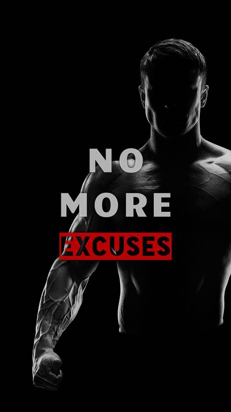 No More Excuse Gym Workout poster Fine Art Print - Sports posters in ...