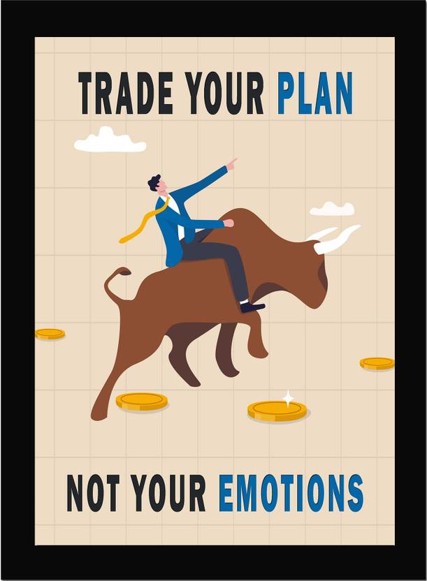 Trade Your Plan - Inspirational Quotes, Poster, Trading, Stock Market ...