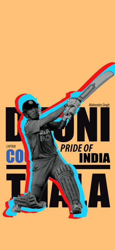 Ms Dhoni Matte Finish Poster Paper Print - Animation & Cartoons posters ...