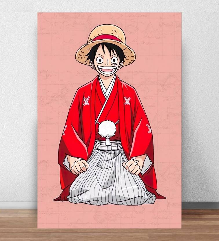 Monkey D luffy Poster For Room & Office,Anime wall Poster Paper Print ...
