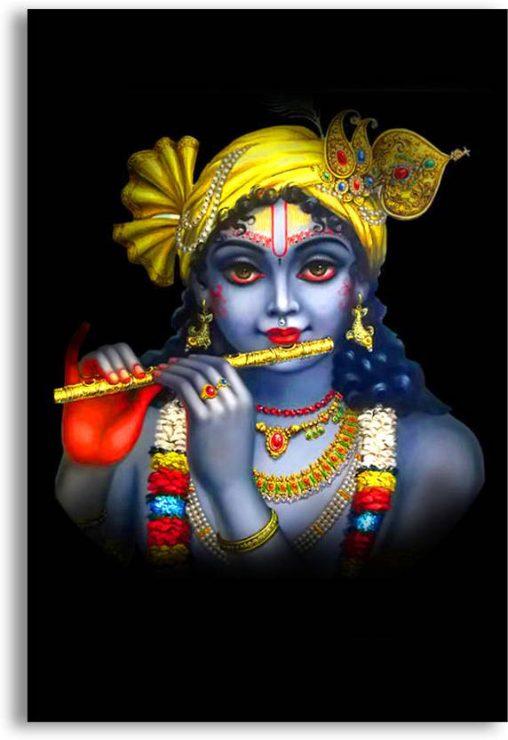 Krishan Ji Photo Poster God Poster For Room Decor Religious Poster Fine ...