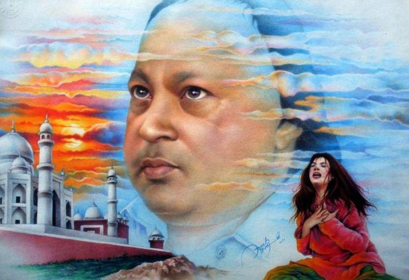 Poster The Legend Nusrat Fateh Ali Khan sl-13856 (Wall Poster, 13x19 ...