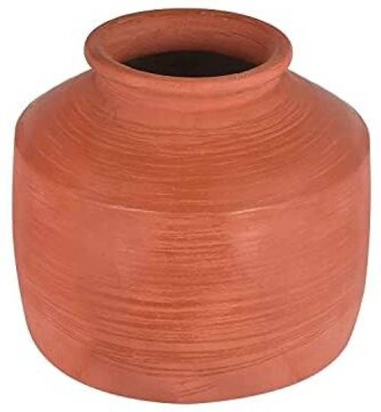 Vismay Clay Water Pot Mitti ka Matka, Pani ka ghada, Matki With Tap (15 ...