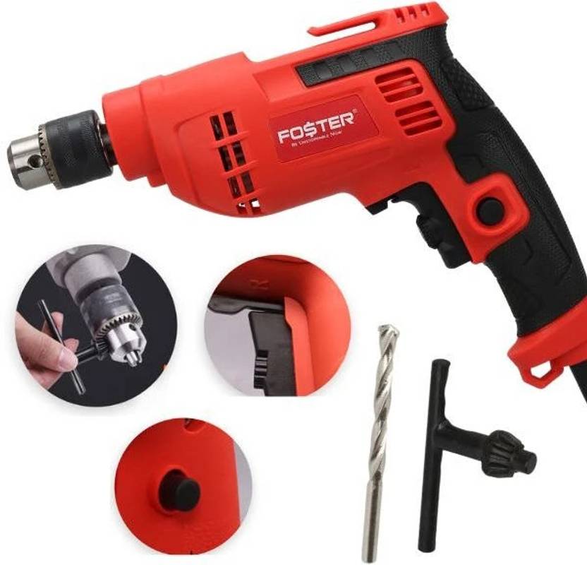 FOSTER FPD-010NX | Drill Machine for Home Use | 500W | Made in India ...